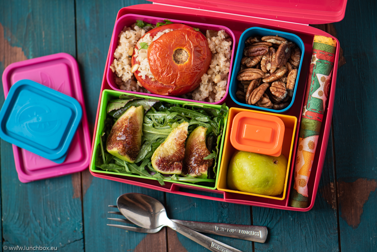 Lunchbox menu: Staffed tomatoes | Lunchbox