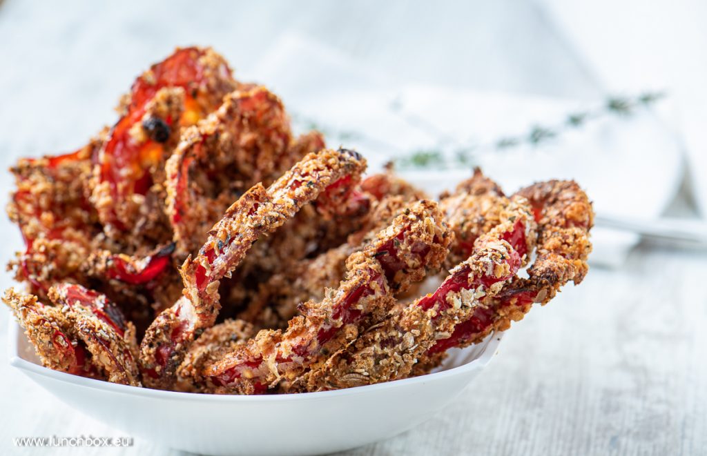 Crispy Red Pepper Rings | Lunchbox