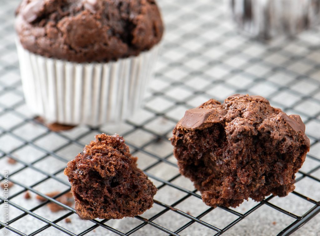 Шоколадов мъфин с черен шоколад | Lunchbox