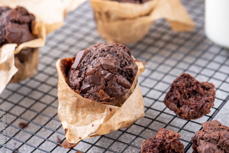 Шоколадов мъфин с черен шоколад | Lunchbox